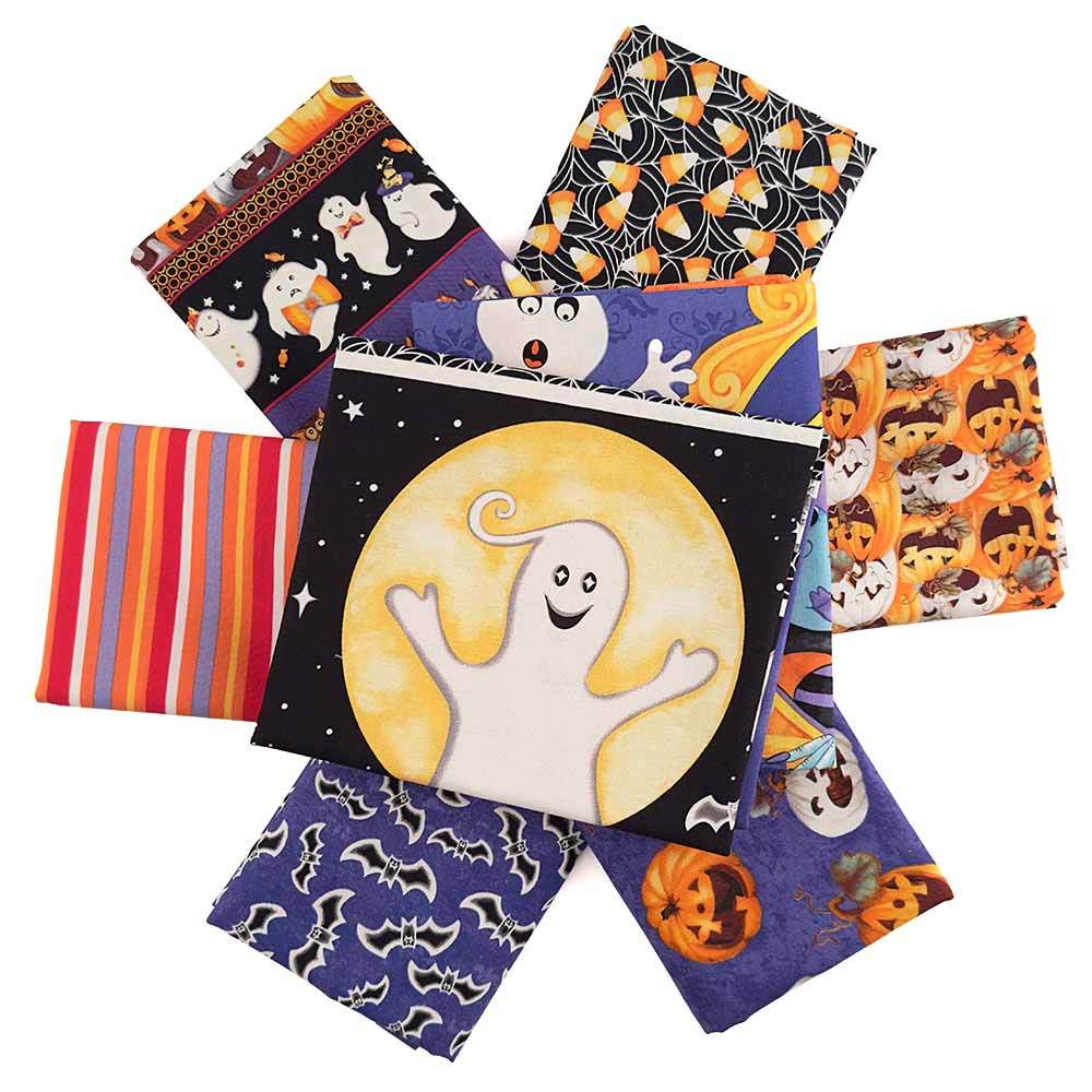 Halloween - 6 piece - 1/2 Yard Bundle with 2 FREE Panels – Keepsake ...