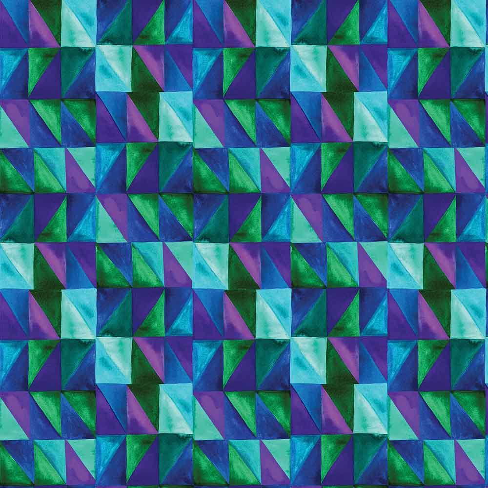 Benartex - Watercolor Geometry By Benartex Studios - Geo Rectangles - – Keepsake Quilting
