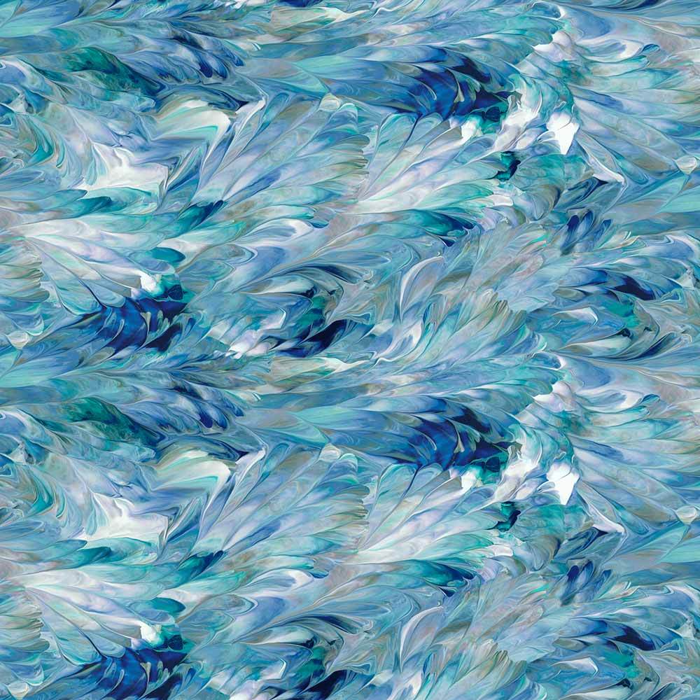 P&B Textiles - Fluidity 108" - Blue - 108" Wide - 3-Yard Back Pack ...