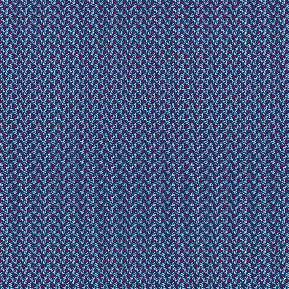 Andover Fabrics - Salute - Star Vine - Blue - Yardage – Keepsake Quilting