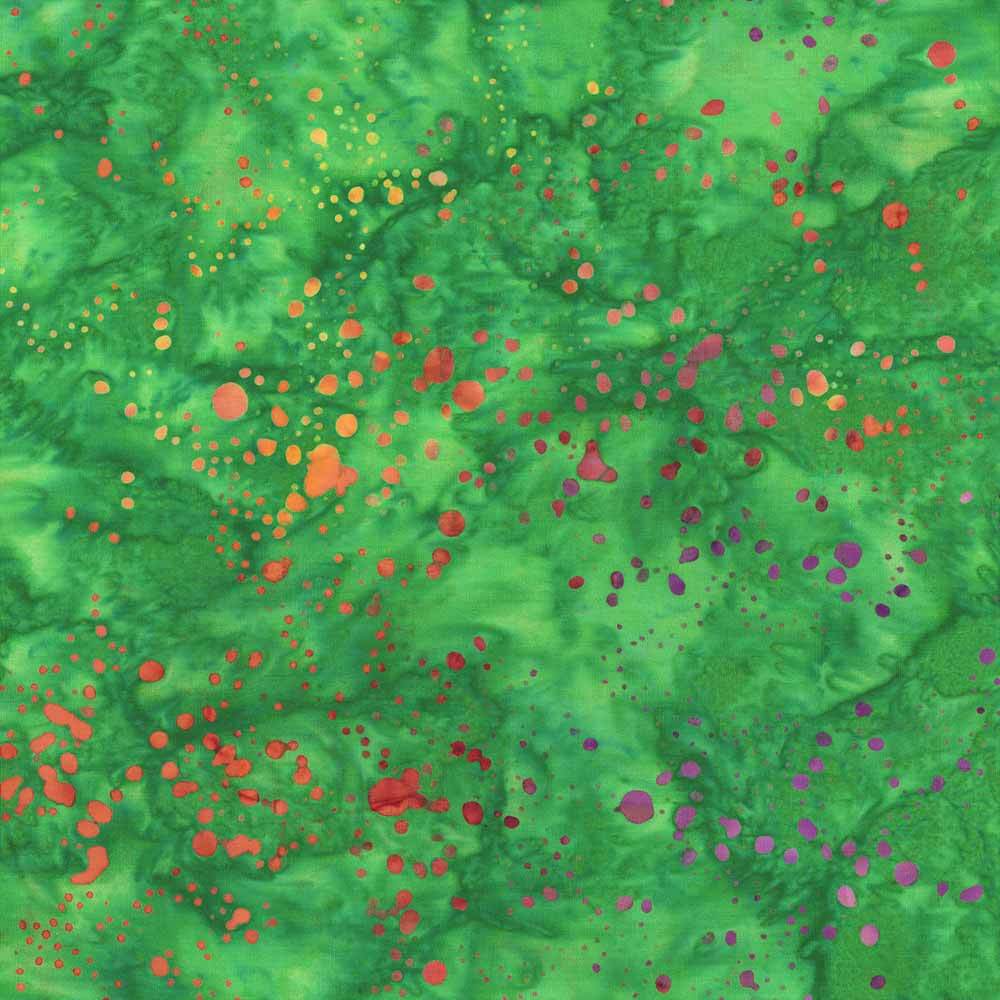 Anthology Batiks - Paint Splatter - Green Splatter - Yardage – Keepsake ...