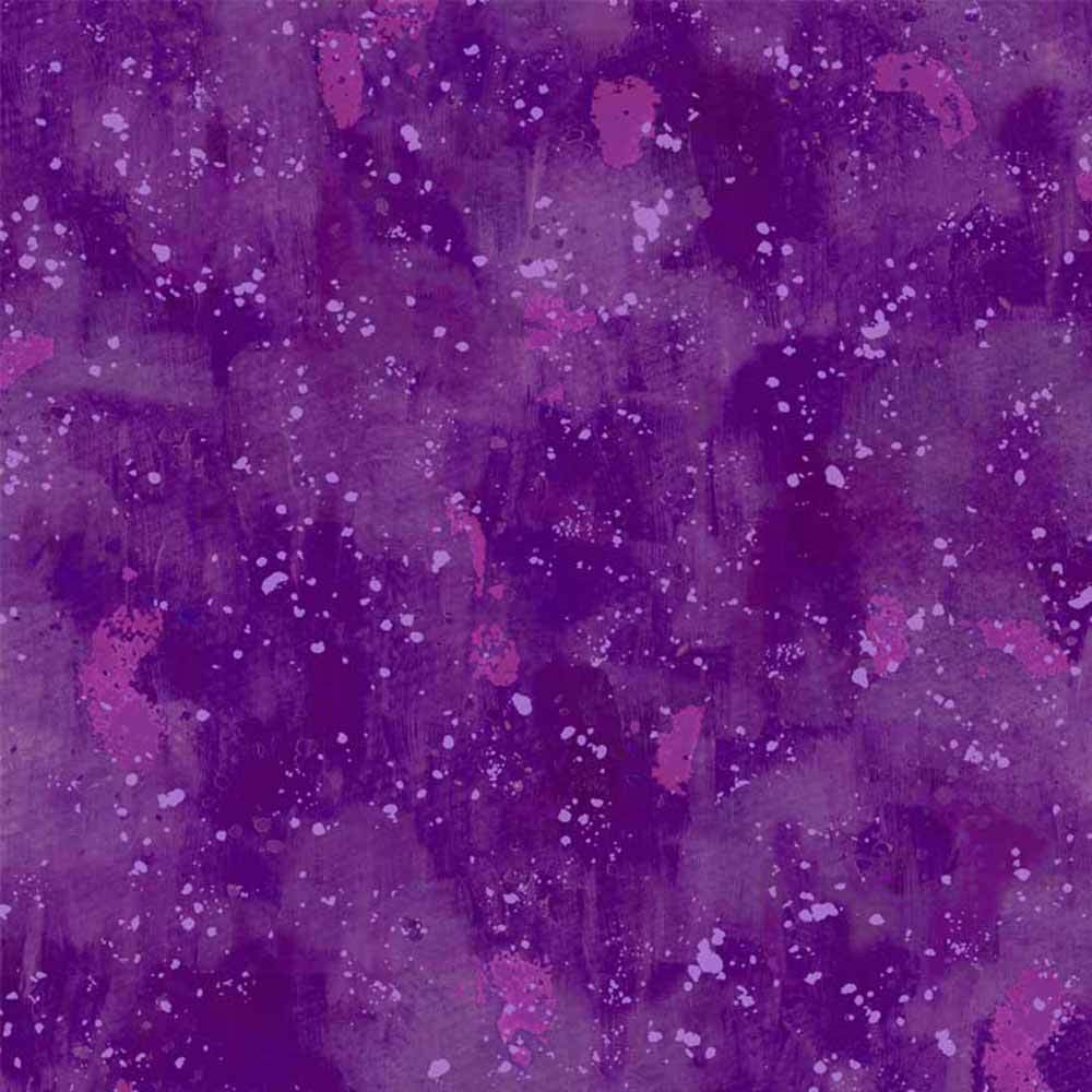 P&B Textiles - Cosmos - Eulalia Mejia - Brushy Blender- Dark Purple ...