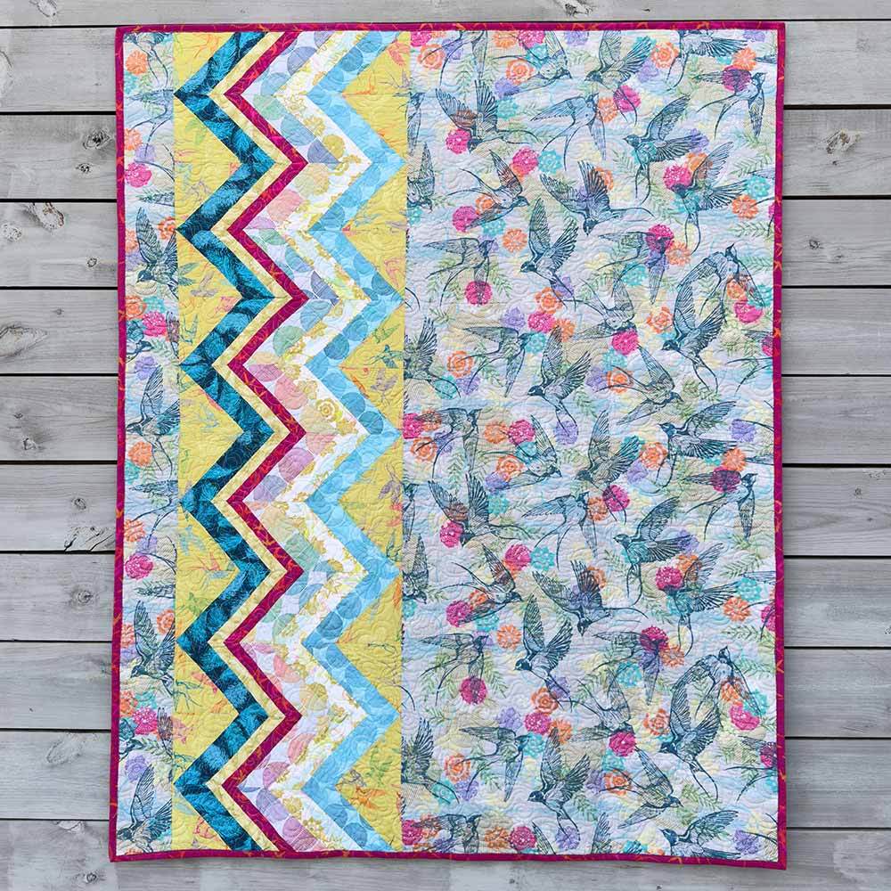 Finnelopy Quilt - Valori Wells - Findings - FreeSpirit - Kit – Keepsake ...