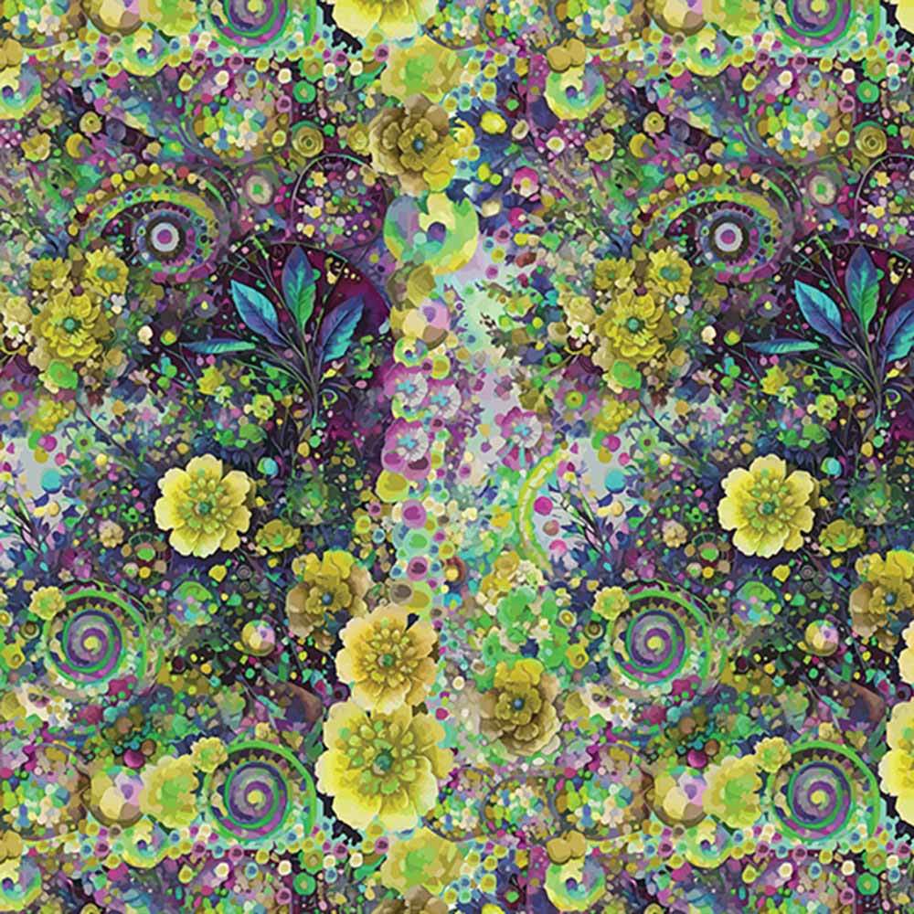 Hoffman Fabrics - Whimsical Flower Garden by Candy Quilt Design - Flor ...