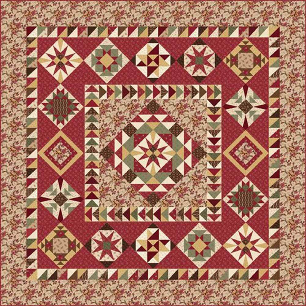 Arabella - Carrie Quinn & Katie Solberg - Marcus Fabrics - Block of th ...