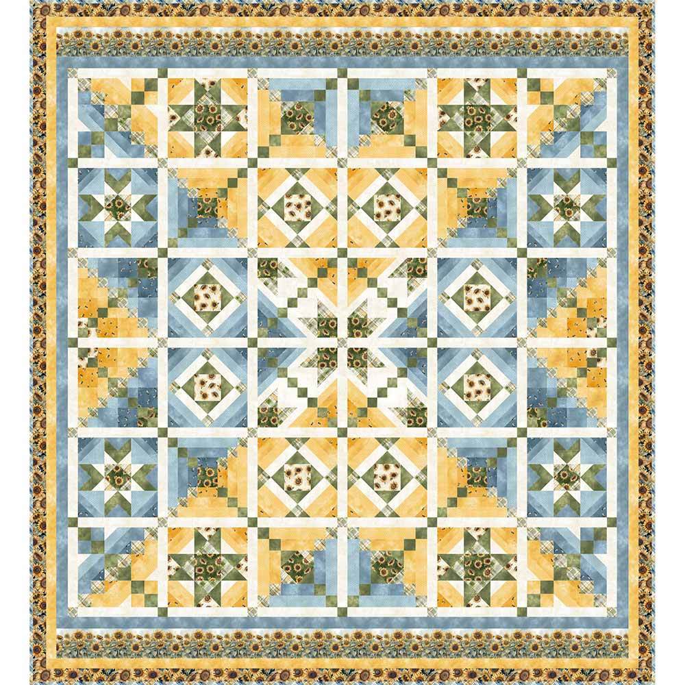 Sunkissed - Nancy Mink - Wilmington Prints - Block of the Month Kit ...