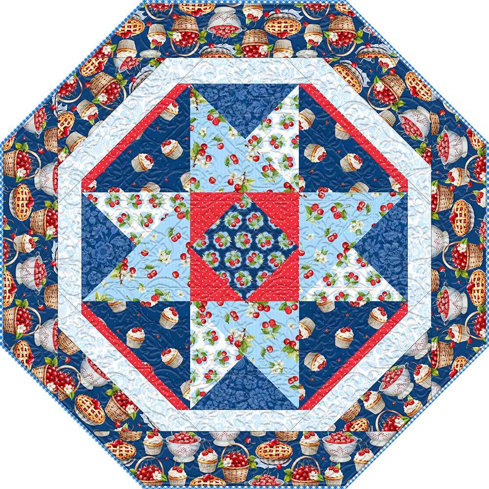 Sweet Cherry Table Topper - Sweet Cherry - Anne Rowan - Wilmington Pri ...