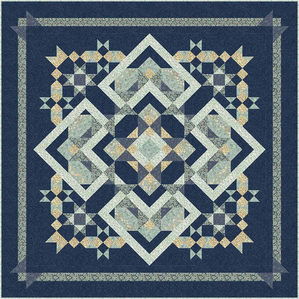 Evermore - Original Morris & Co. - Dark Version - BOM - Month 2 ...