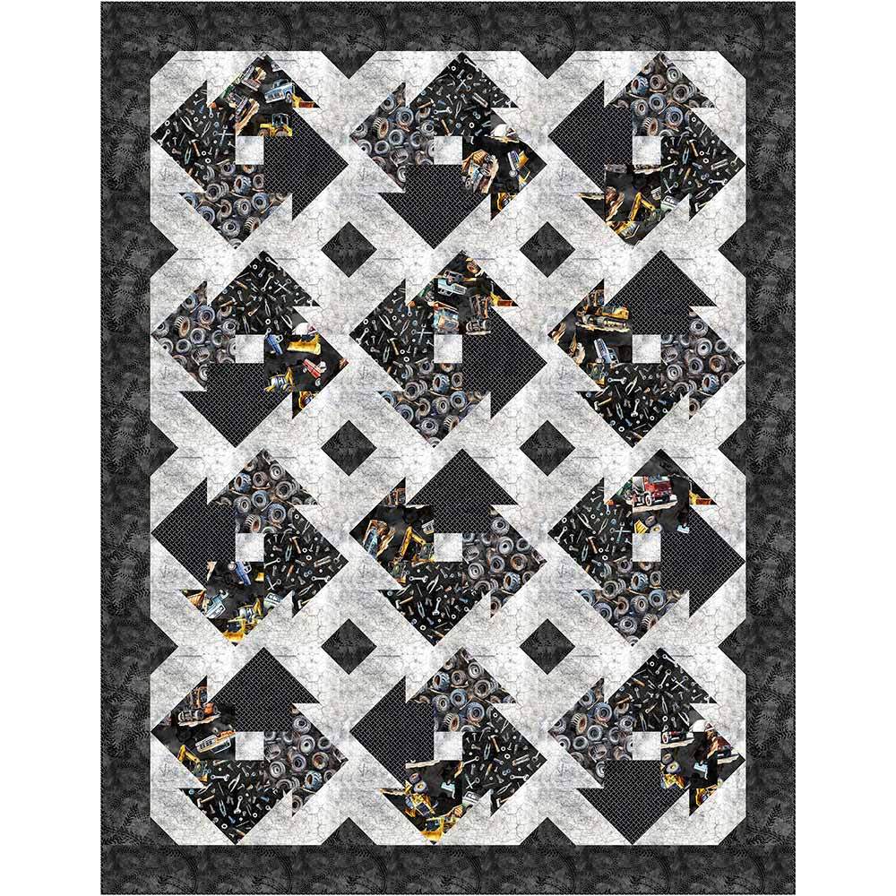 Thataway Quilt - Bear Hug Quiltworks - Hammer Down - Hoffman - Kit ...