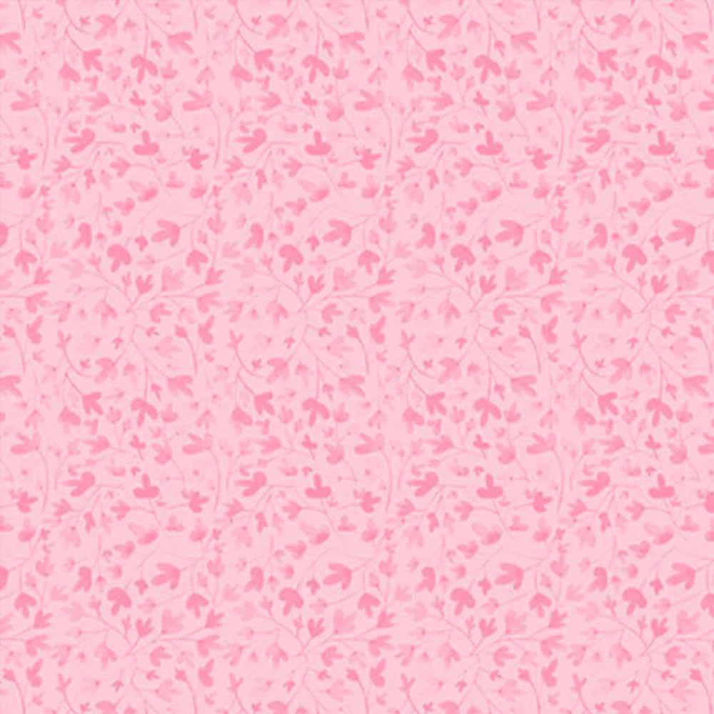 P&B Textiles - Whimsy II By Heather Dutton - Tonal Vines - Pink - Yard ...