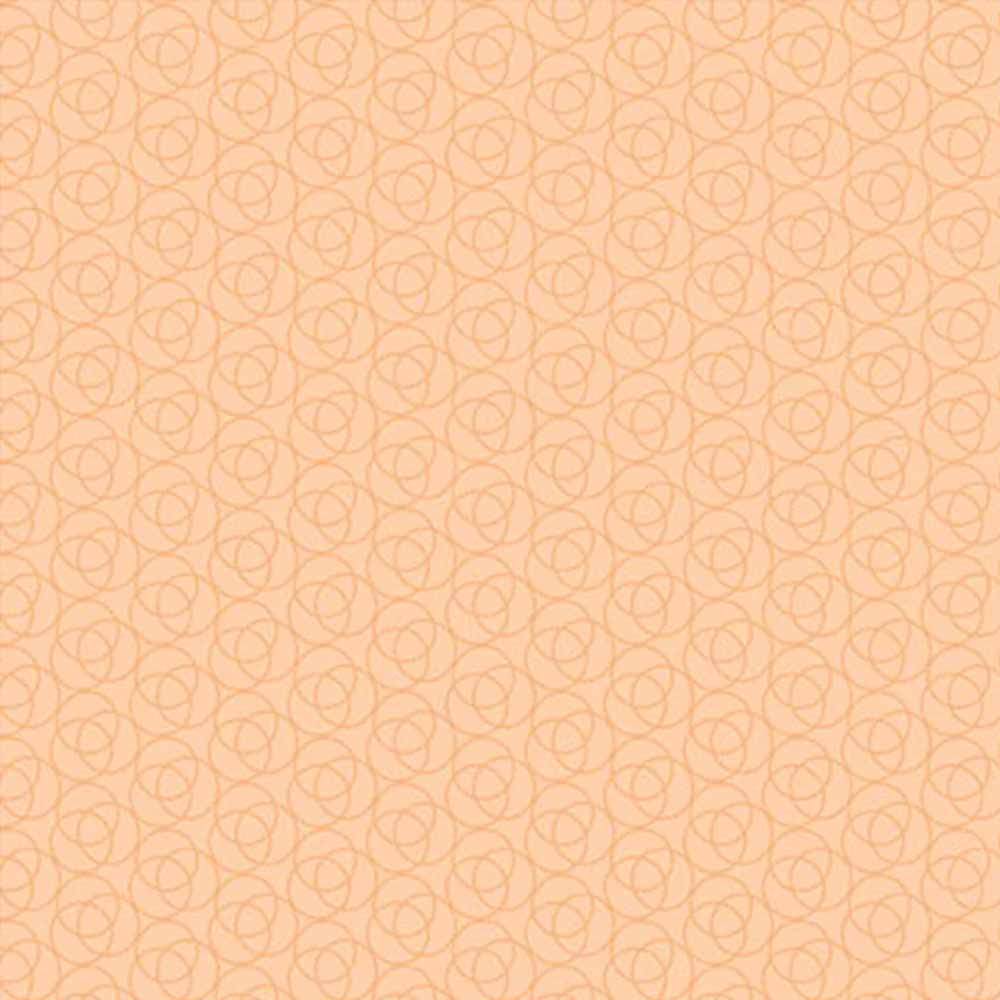 P&B Textiles - Whimsy II By Heather Dutton - Overlapping Rings - Peach ...