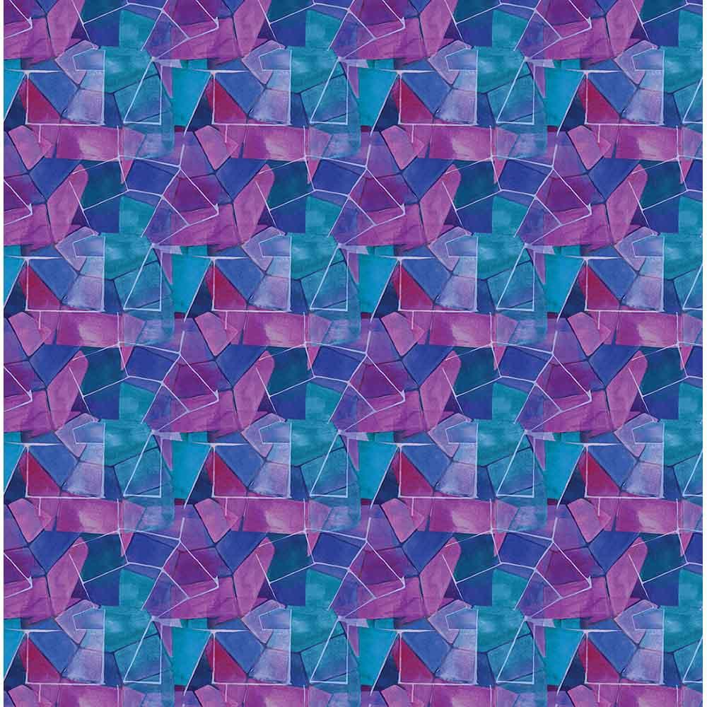 Benartex - Prismatics By Marta Cortese - Geo Prism - Purple/Multi - Ya ...
