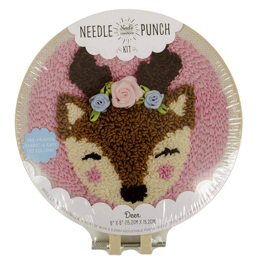 Deer - 6" Needle Punch Kit – Keepsake Quilting
