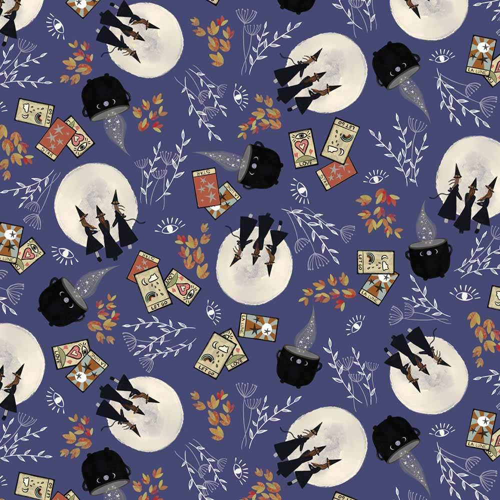 P&B Textiles - Practical Magic - Jacqueline Wild - Tarot Toss - Violet ...