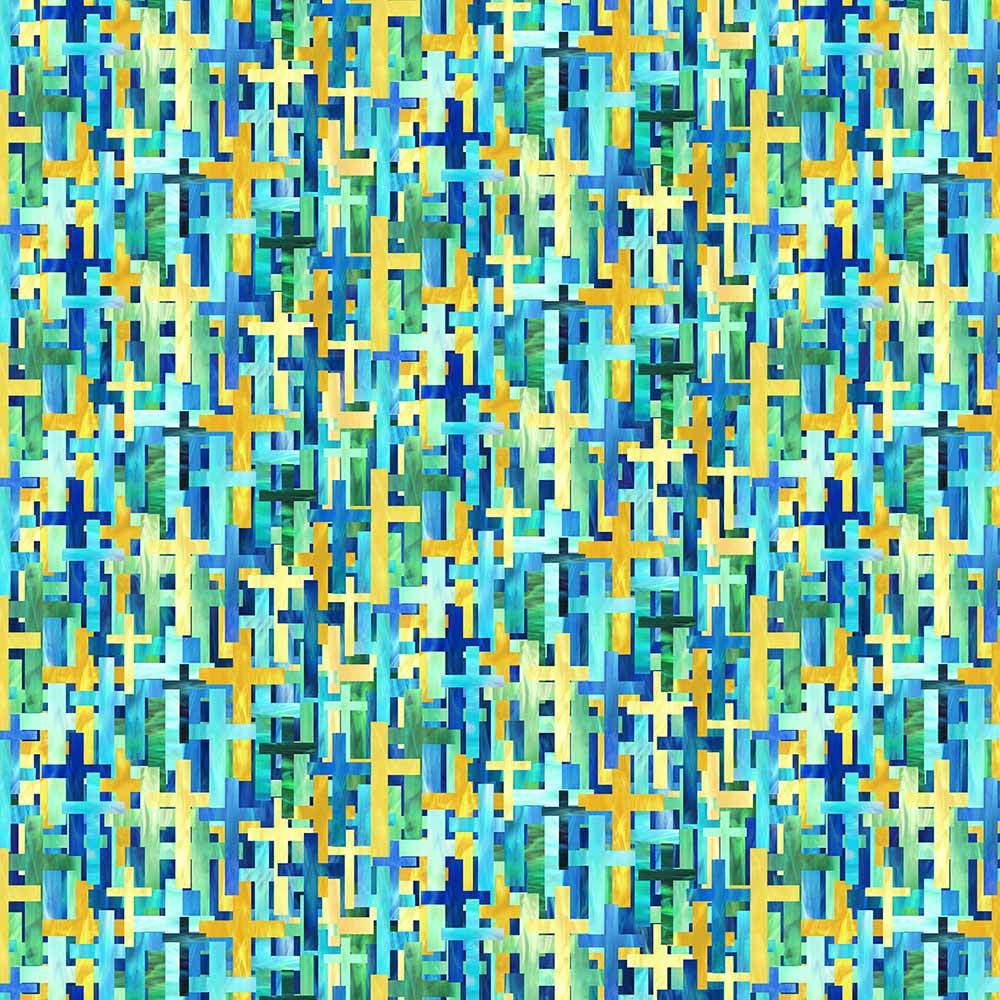 Northcott Fabrics - Risen by Deborah Edwards - Digital Print - Overlap ...