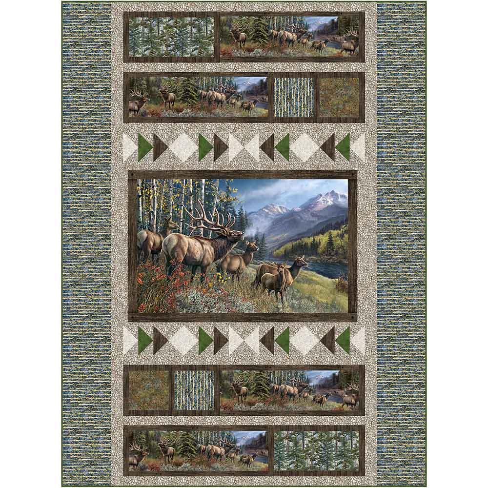 The Gang - QuiltFox Designs - Timber Trails by James Meger - Northcott ...
