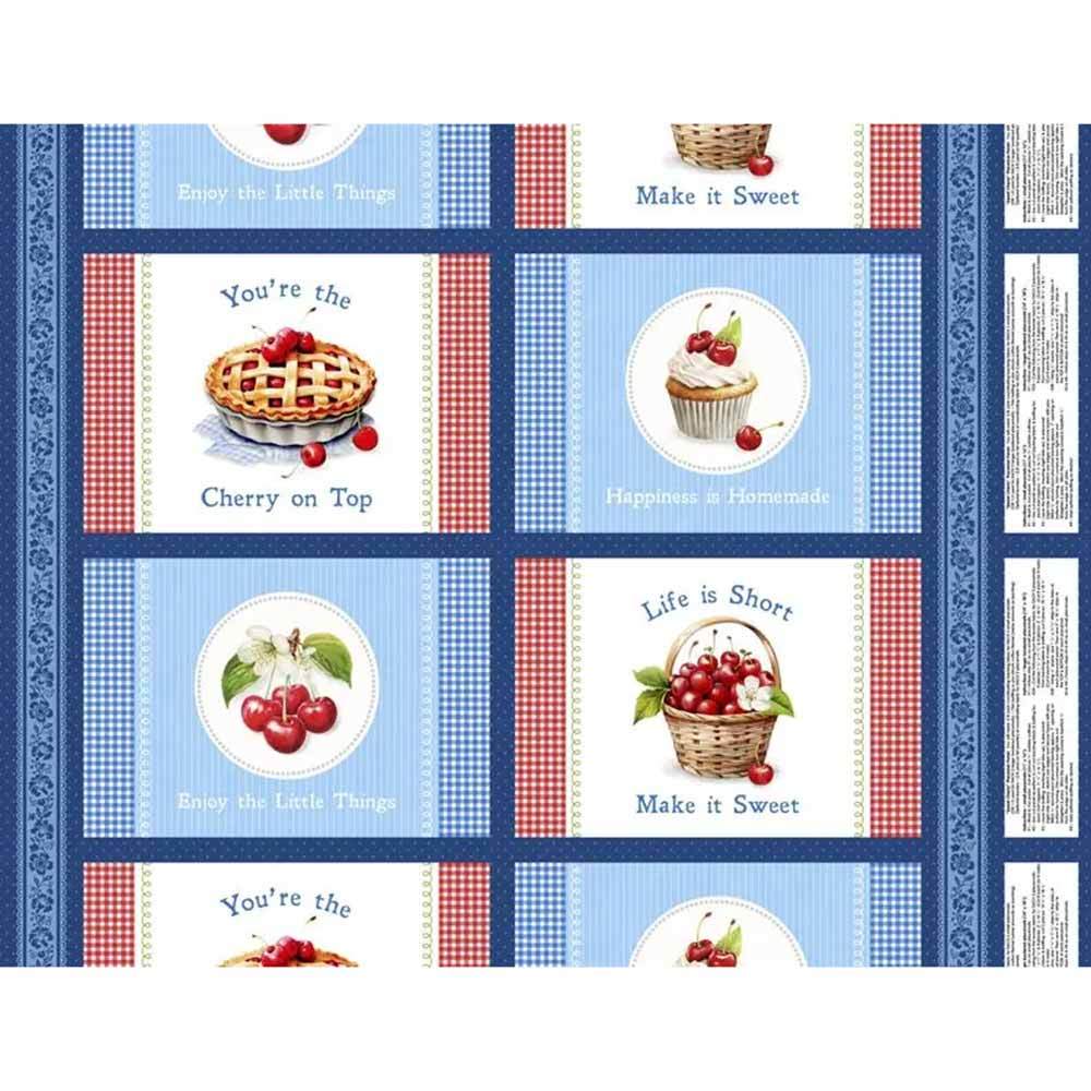 Sweet Cherry Placemat - Anne Rowan - Wilmington Prints - 24" x 44" Pan ...