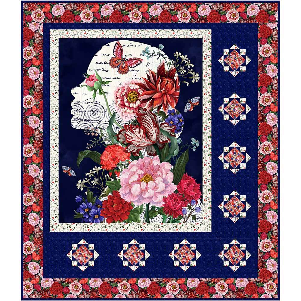 Carnation Charm - Bound To Be Quilting - Cameo Appearance by Satin Moo ...
