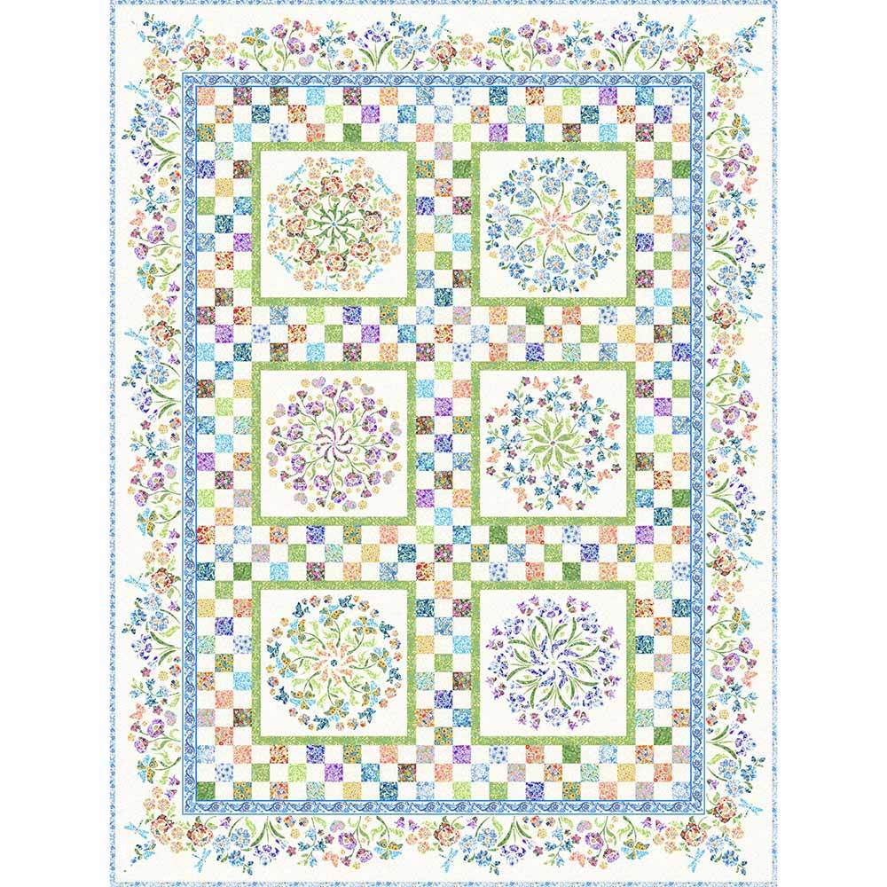 Lovelies - Jason Yenter - In The Beginning Fabrics - Panel Quilt Kit ...