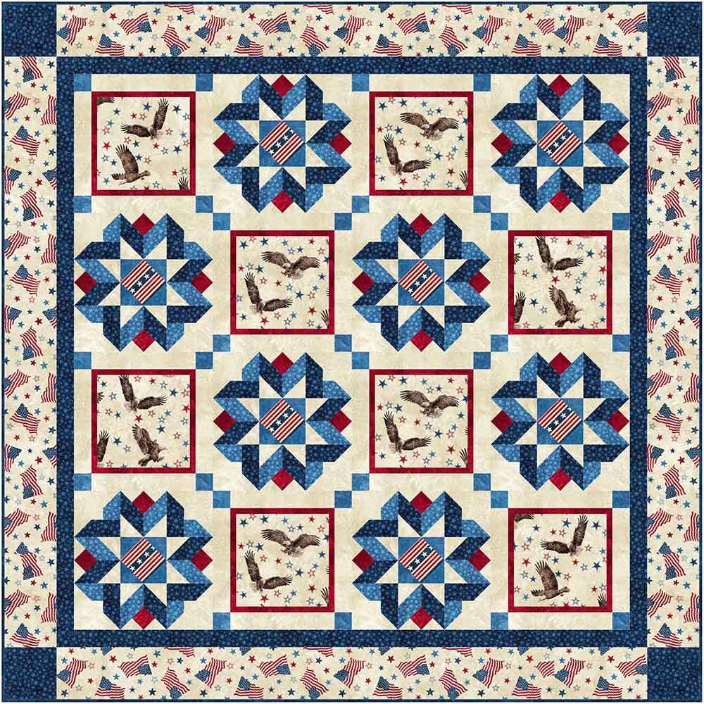 American Glory - Freedom - Kris Holderness Designs - Stars & Stripes 1 ...