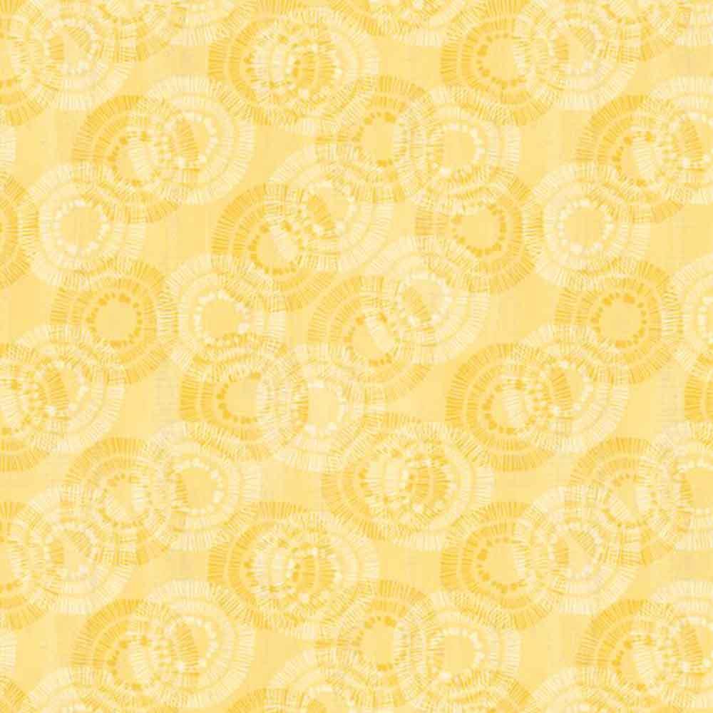 Wilmington Prints - Essentials - Anne Rowan - Circle Burst - Yellow ...