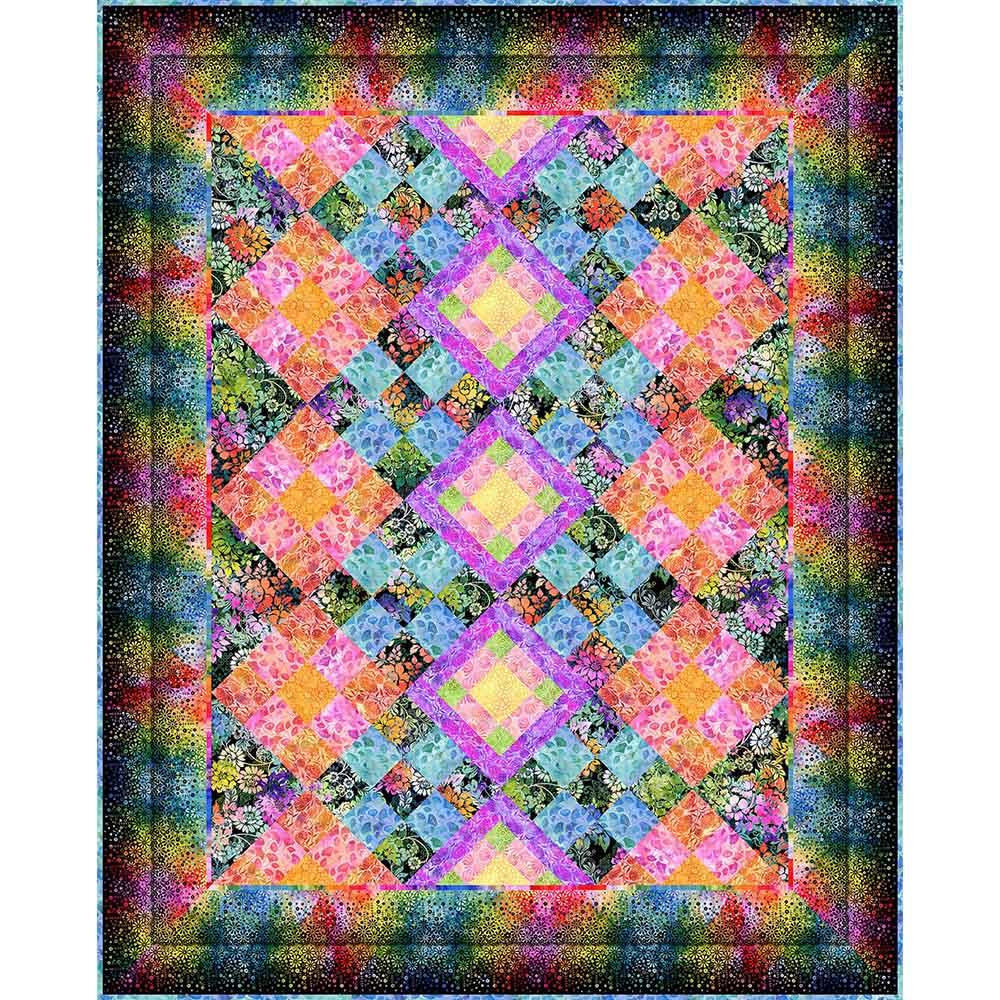 Felicity Quilt - Black - Jason Yenter - In The Beginning Fabrics - Qui ...