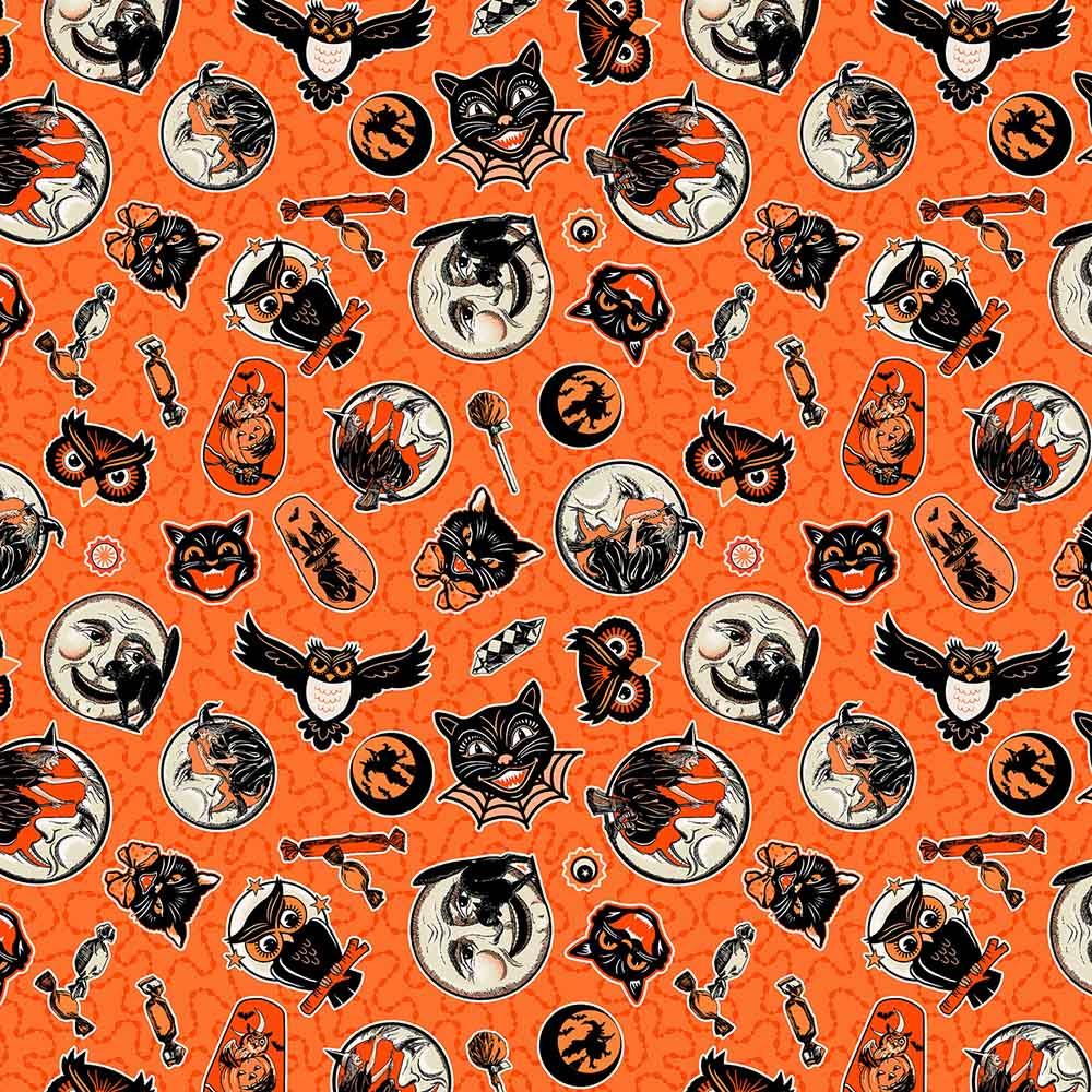 Northcott Fabrics - Haunted Hollow by Patrick Lose - Halloween Spooky ...