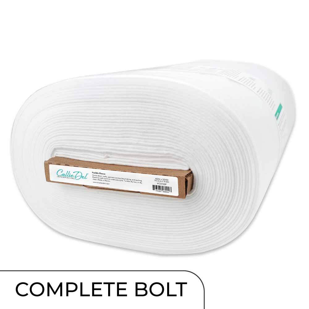 Fusible Fleece - Callie Del Interfacing - 45in x 20yds – Keepsake Quilting