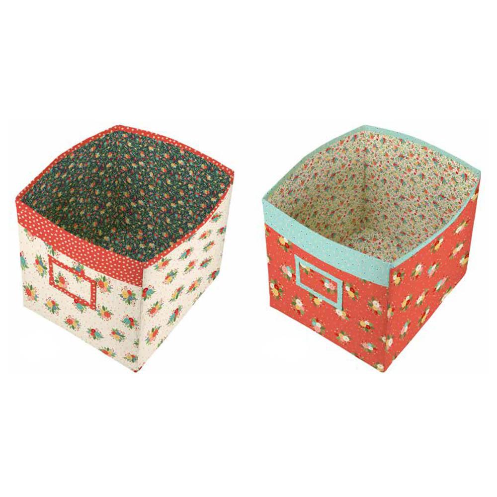 Andover Fabrics - Amelia Fabric Storage Box Pattern - FREE download ...