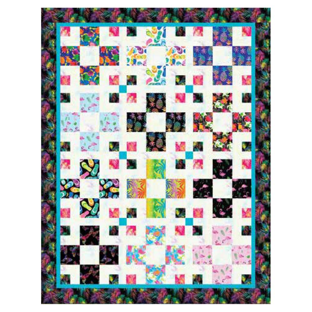 Benartex - Tropical Sunset Quilt pattern - FREE download – Keepsake ...