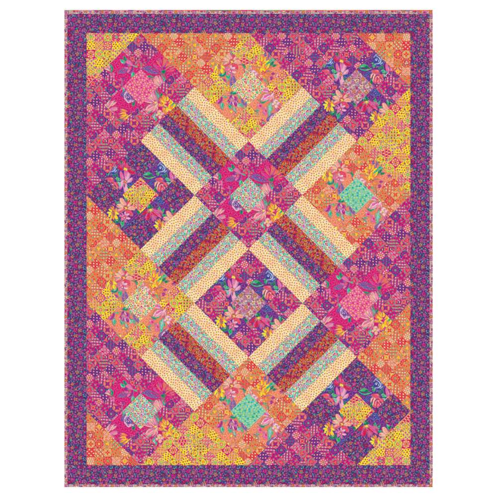 Benartex - Summer Wildflowers Quilt pattern - FREE download – Keepsake ...