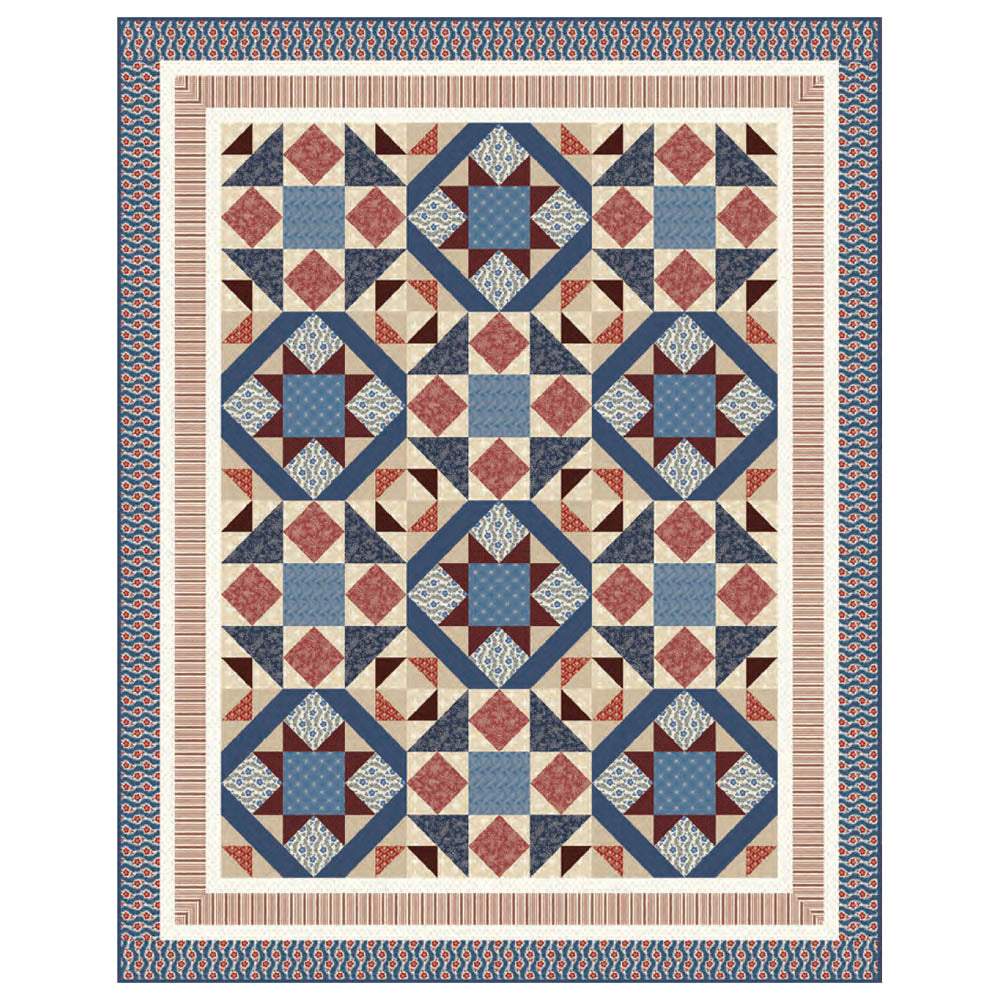 Benartex - American Tradition Quilt pattern - FREE download – Keepsake ...
