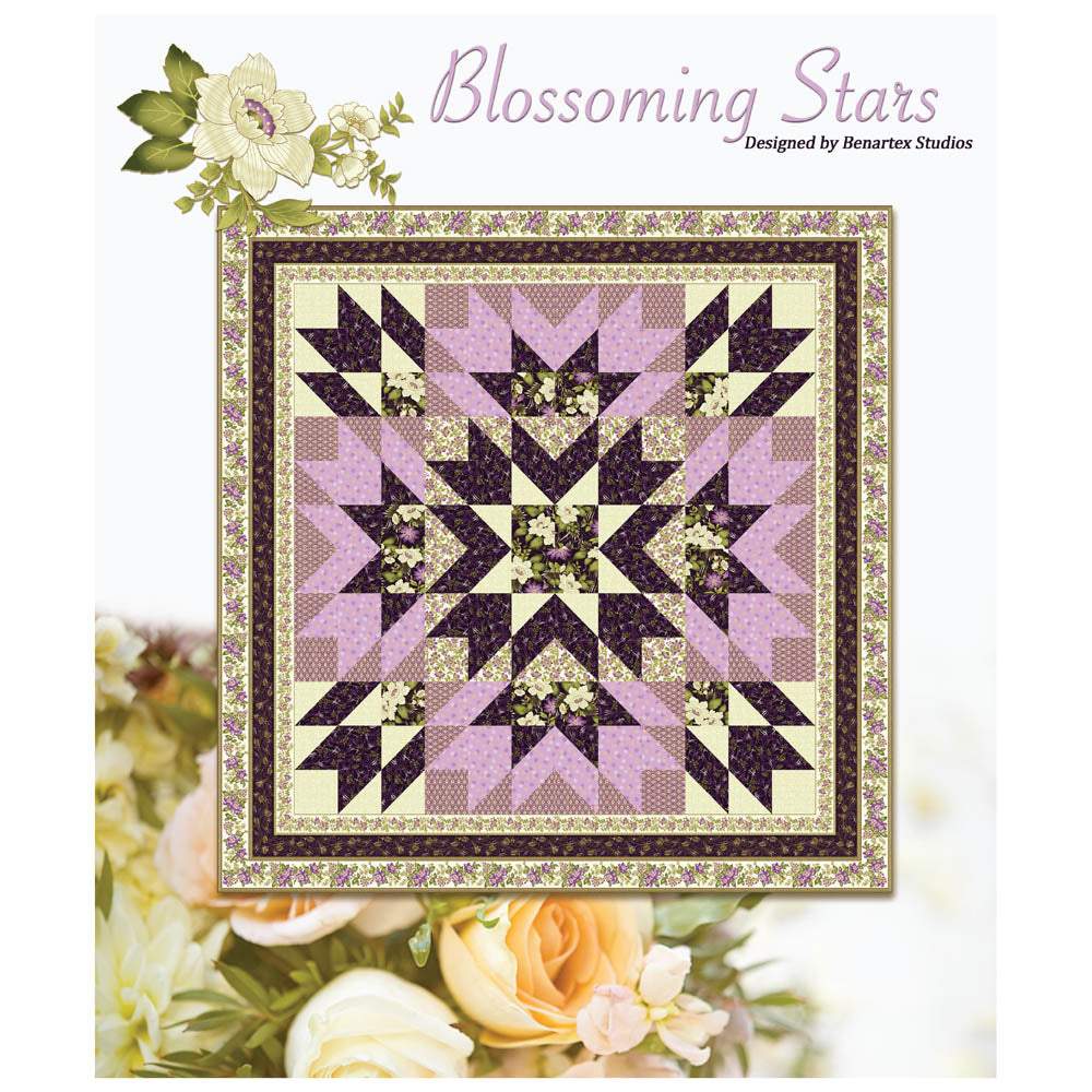 Benartex - Blooming Stars Pattern - FREE download – Keepsake Quilting