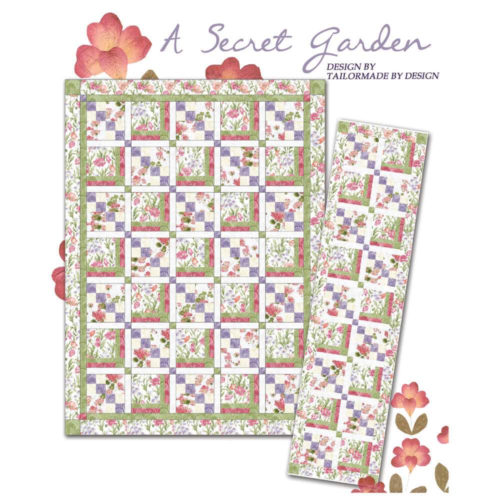 Benartex - A Secret Garden Pattern - FREE download – Keepsake Quilting