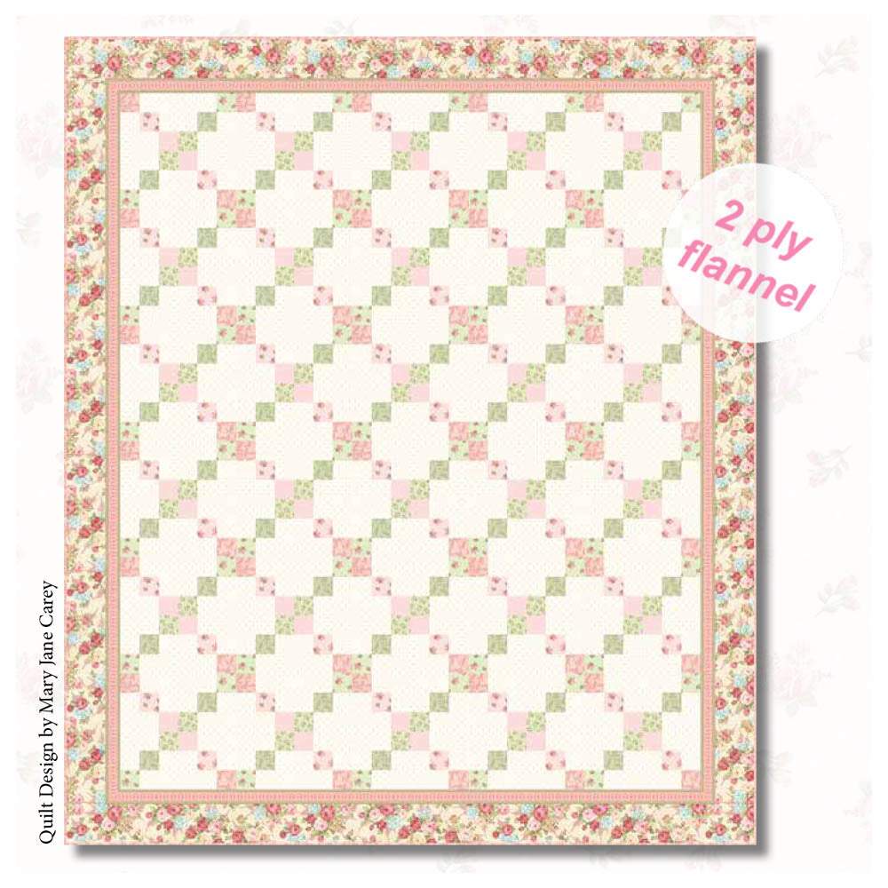 Henry Glass - A Peaceful Garden Flannel Quilt#1 pattern - FREE downloa ...