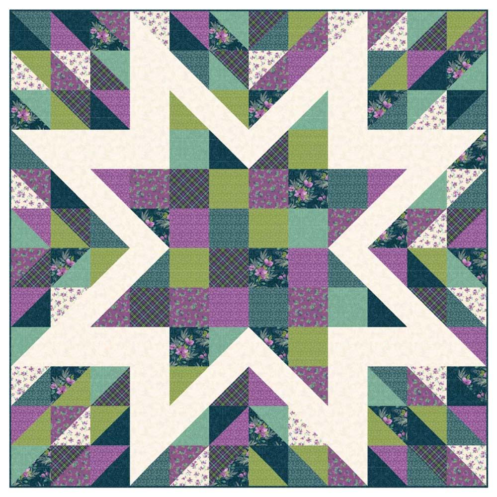 Marcus - Pretty Purple Large Star Pattern - FREE download – Keepsake ...