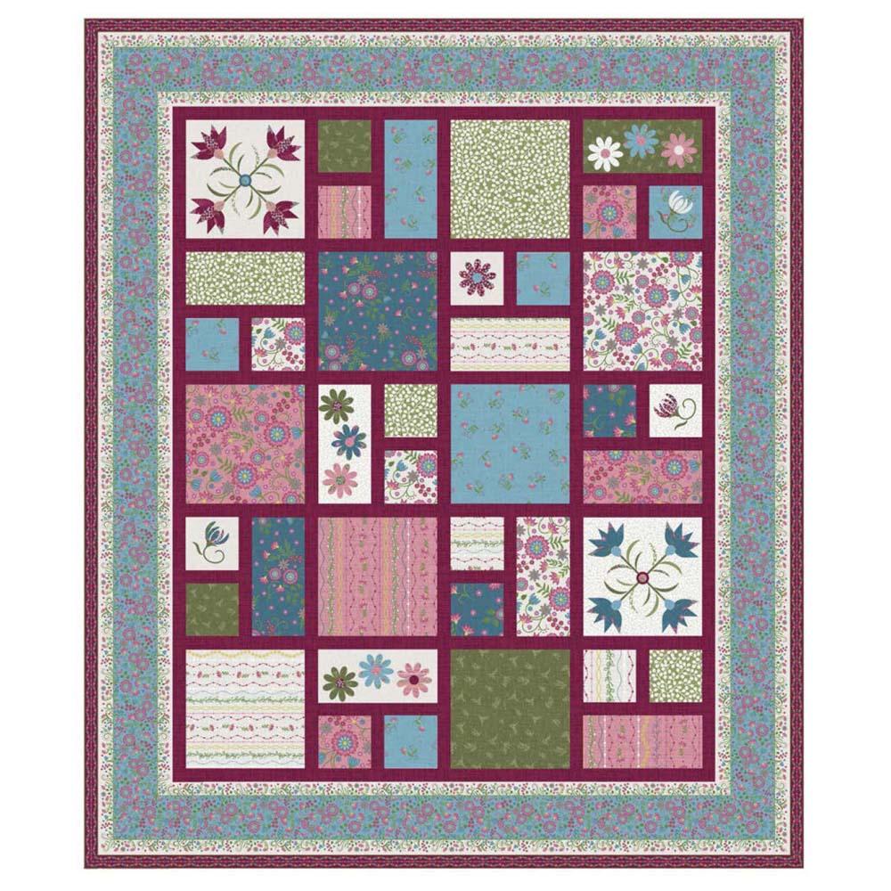 Maywood - Flower & Vine Quilt pattern - FREE download – Keepsake Quilting