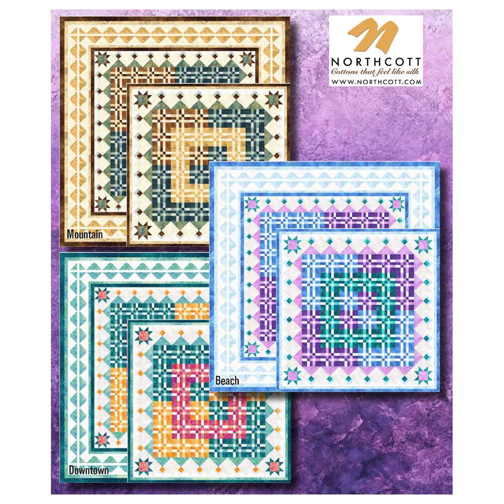 Northcott Fabrics - Quilters Stonehenge Quilt pattern - FREE download ...