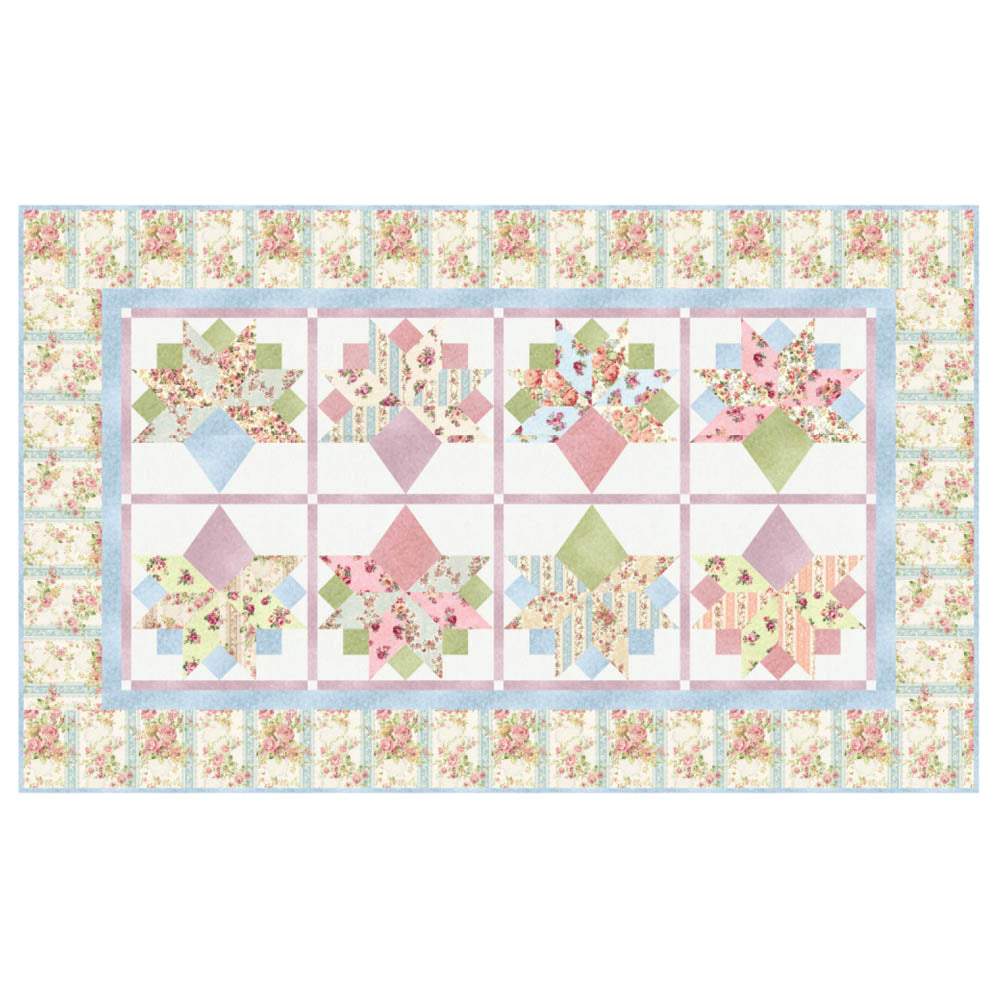 Robert Kaufman - Bouquet Runner pattern - FREE download – Keepsake Quilting
