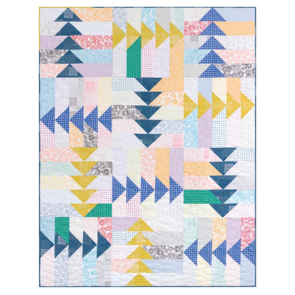 Robert Kaufman - Spinning Geese Pattern - FREE download – Keepsake Quilting