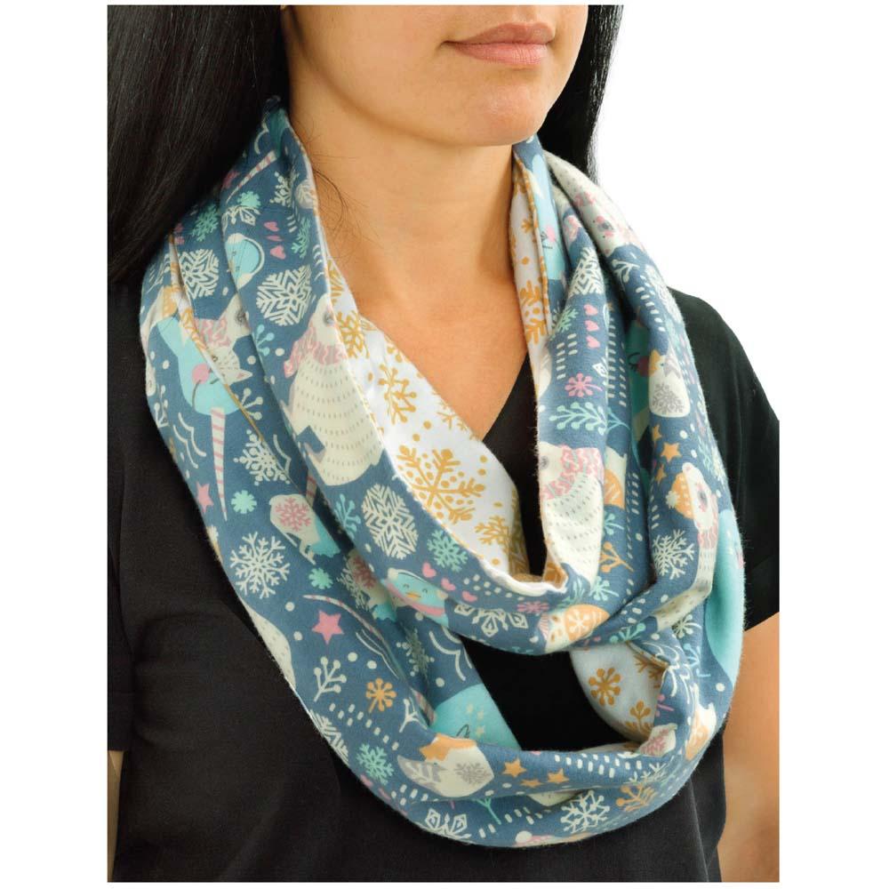 Robert Kaufman - Reversible Infinity Scarf Pattern - FREE download ...