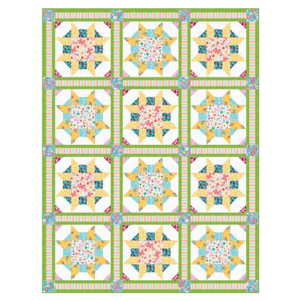 Studio-e - Sunshine Garden Quilt pattern - FREE download – Keepsake ...