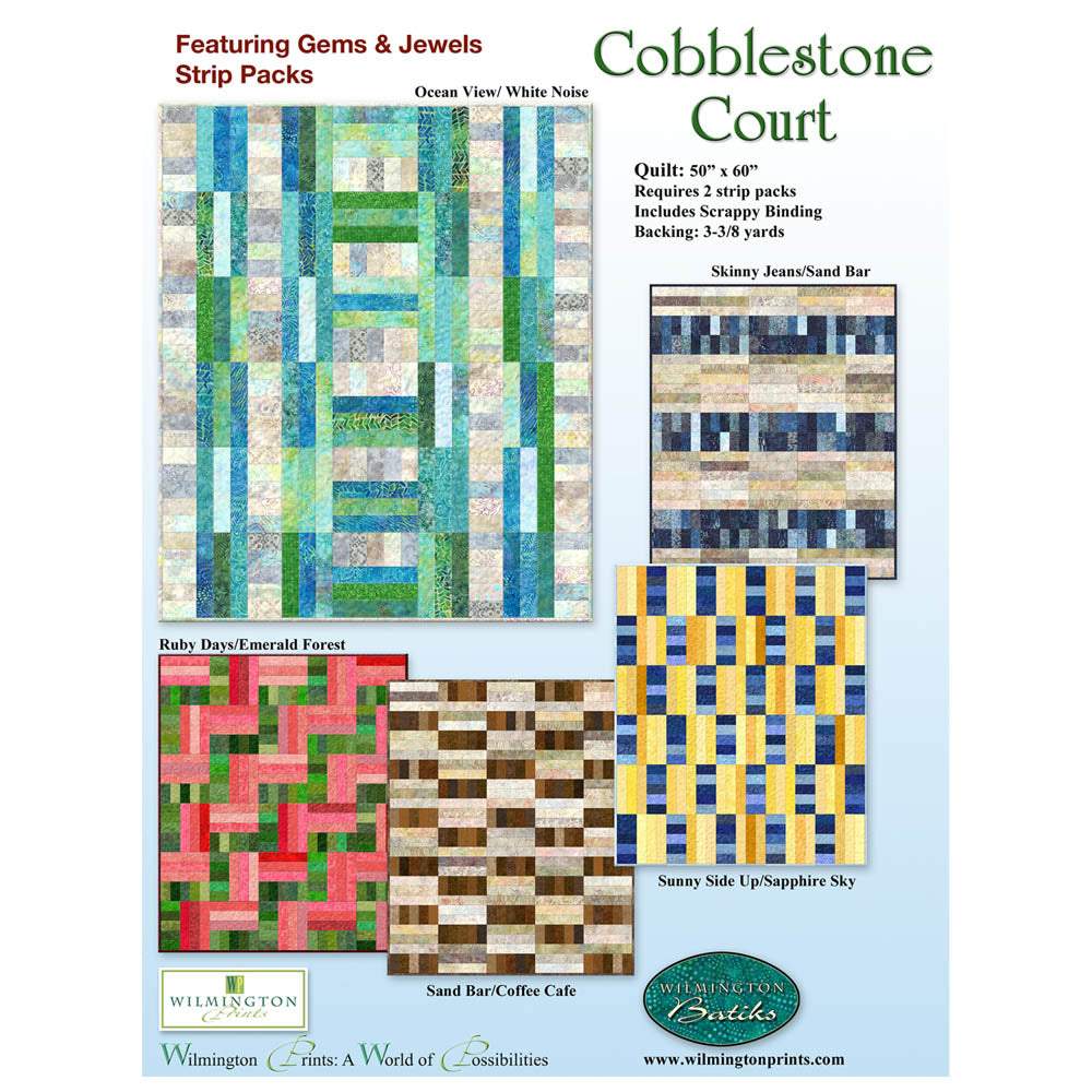 Wilmington Prints - Cobblestone Court Quilt pattern - FREE download ...