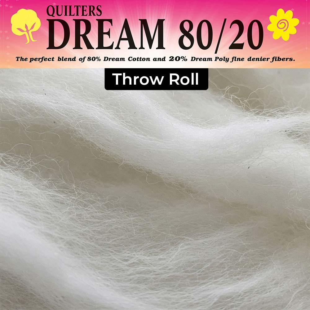 Quilters Dream - Natural 80/20 - Select - Throw Roll - 30 Yards ...