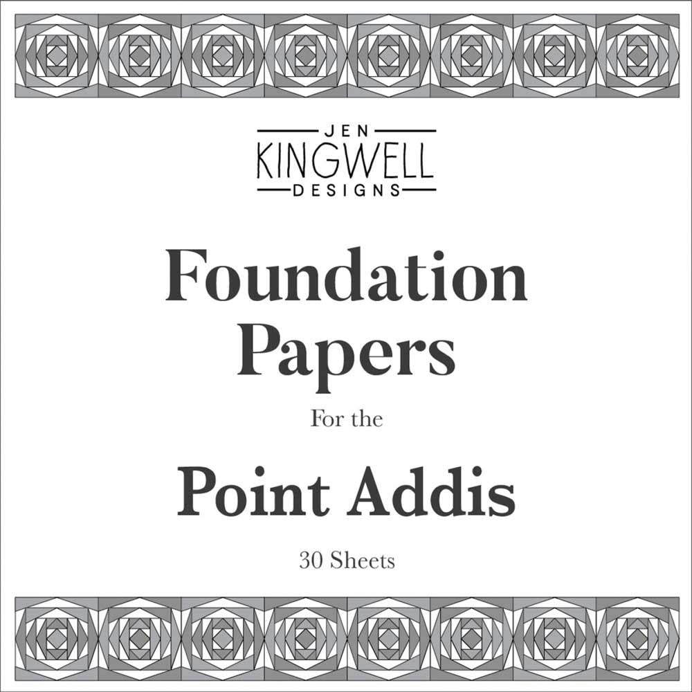 Point Addis Foundation Paper Pad Pattern – Keepsake Quilting