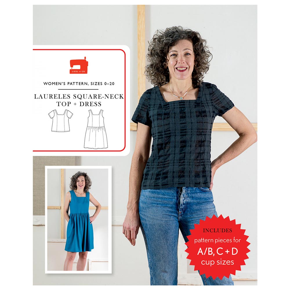 Laureles Square-Neck Top and Dress Pattern – Keepsake Quilting