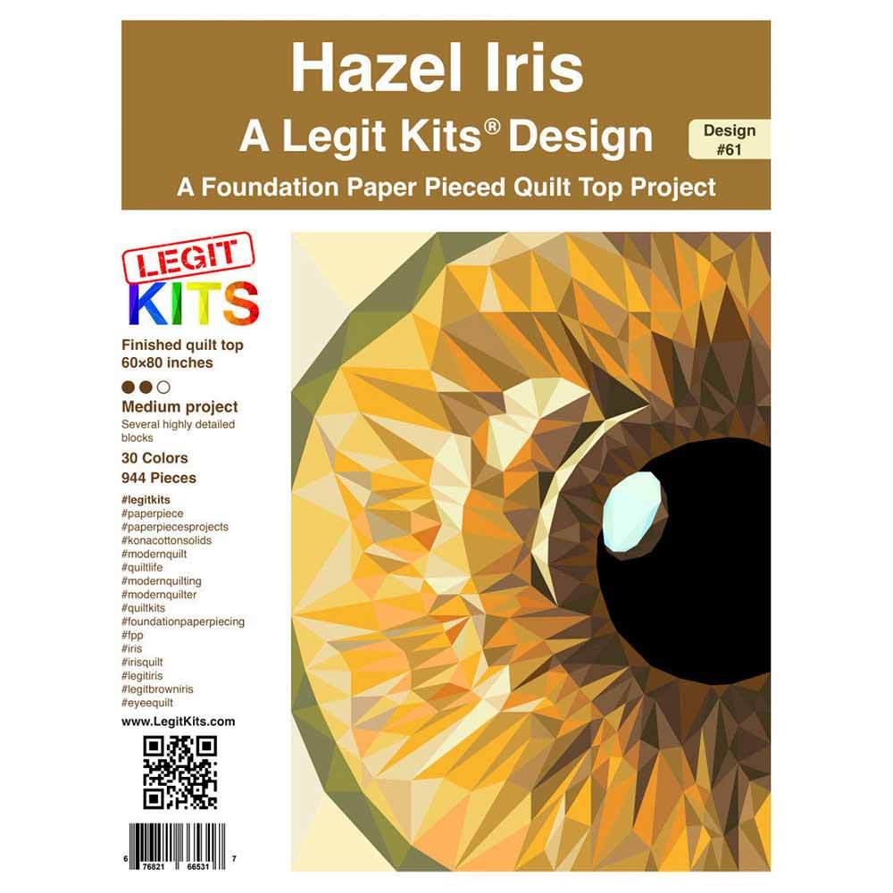 Hazel Iris Foundation Paper Pieced Pattern – Keepsake Quilting