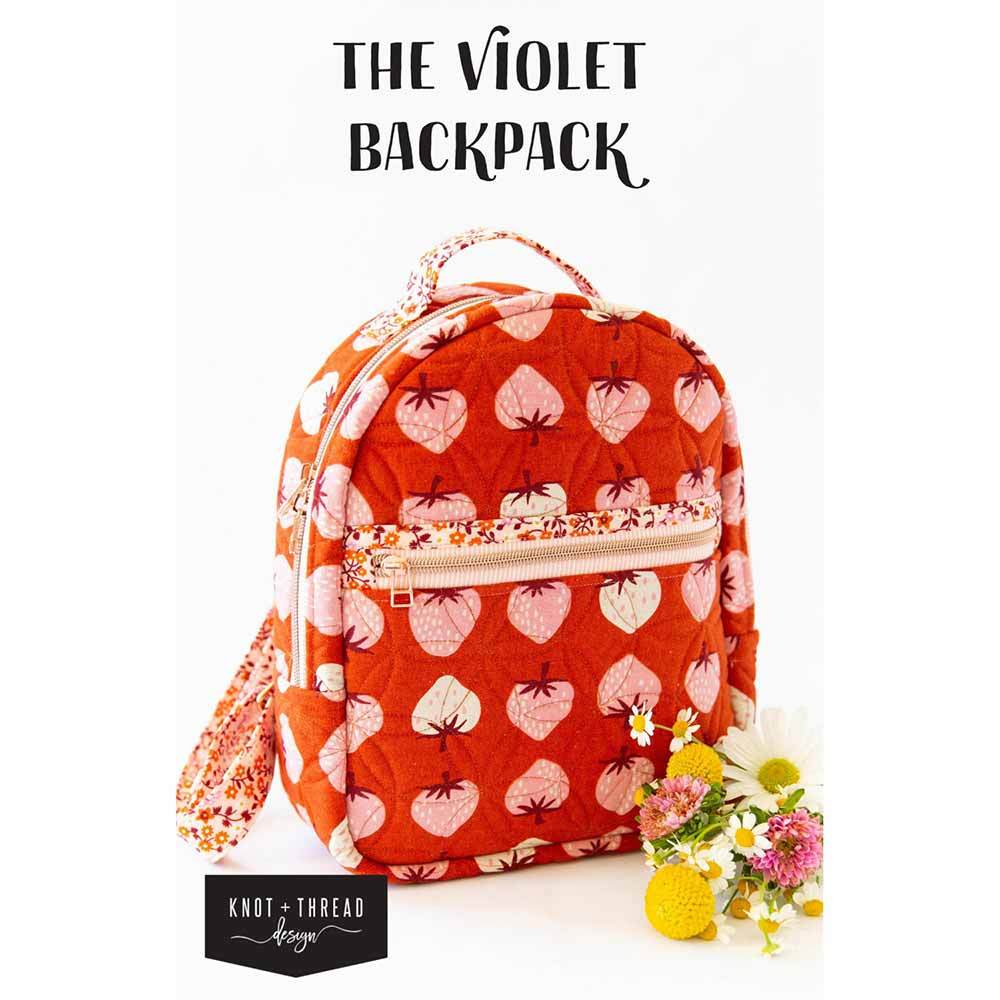 The Violet Backpack Pattern – Keepsake Quilting