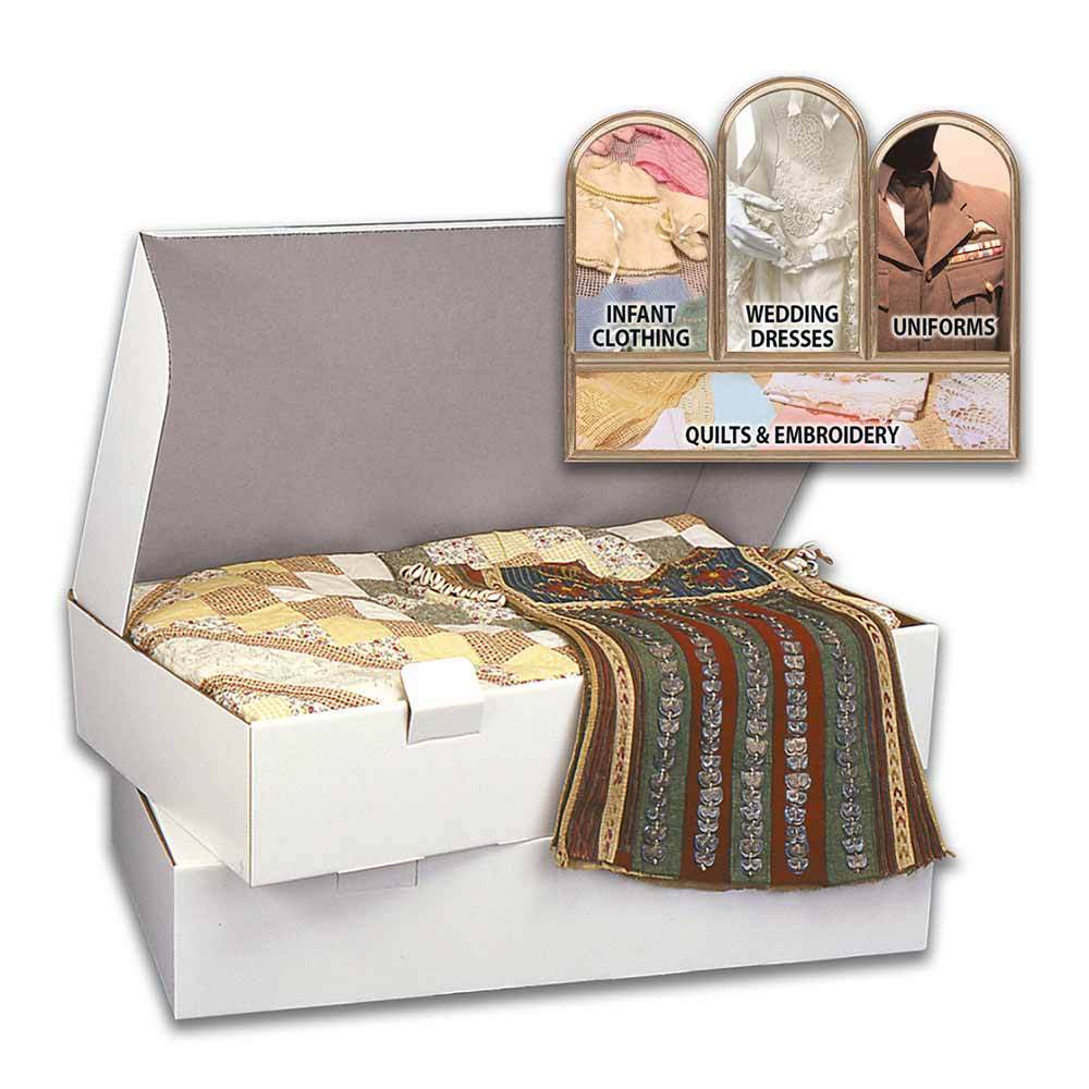 PROP-IT Acid Free Quilt/Textile Storage Box Medium – Keepsake Quilting