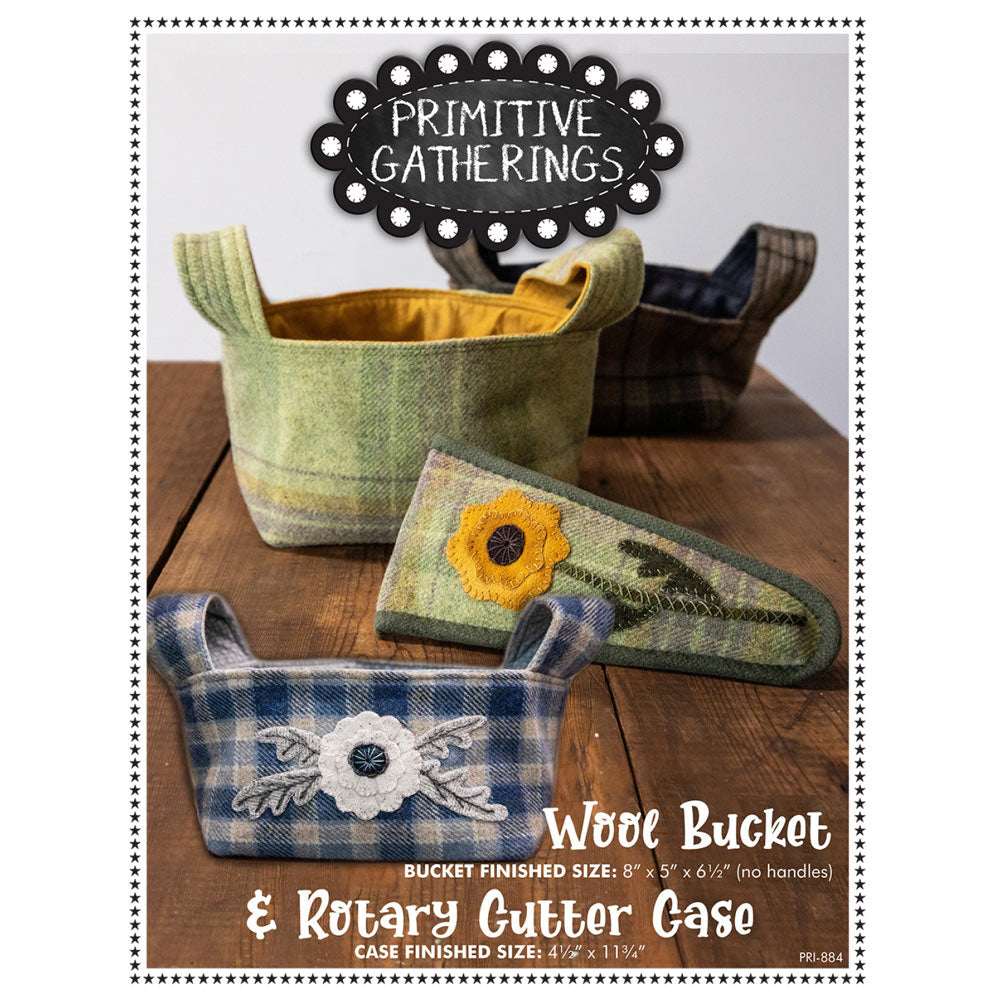 Wool Bucket & Rotary Cutter Case – Keepsake Quilting